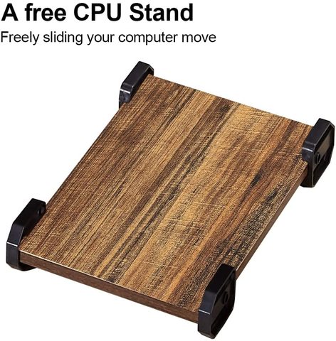 Buy Corner Desk With Cpu Stand Pc Laptop Study Writing Table For Home ...