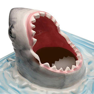 Buy Creative Shark Attack Fish Sushi Ceramic Serving Tray, Platter from ...