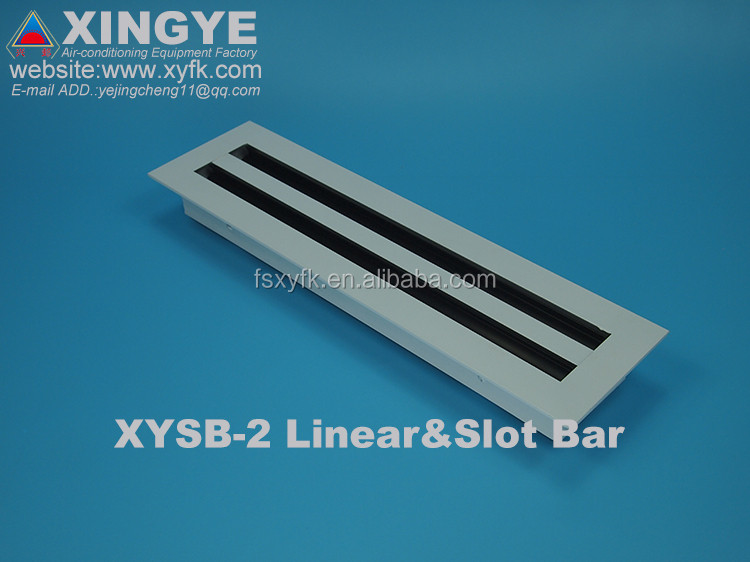 Buy Curved Aluminum Bar Aluminum Linear Bar Grille Air Diffuser ...