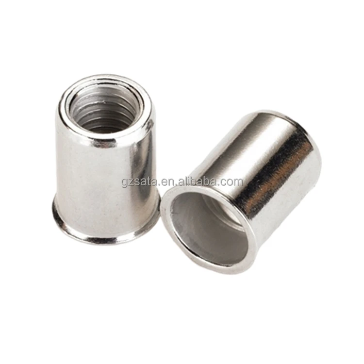 Buy Custom Flat Round Head Rivet Nuts With Open Ends from Guangzhou ...