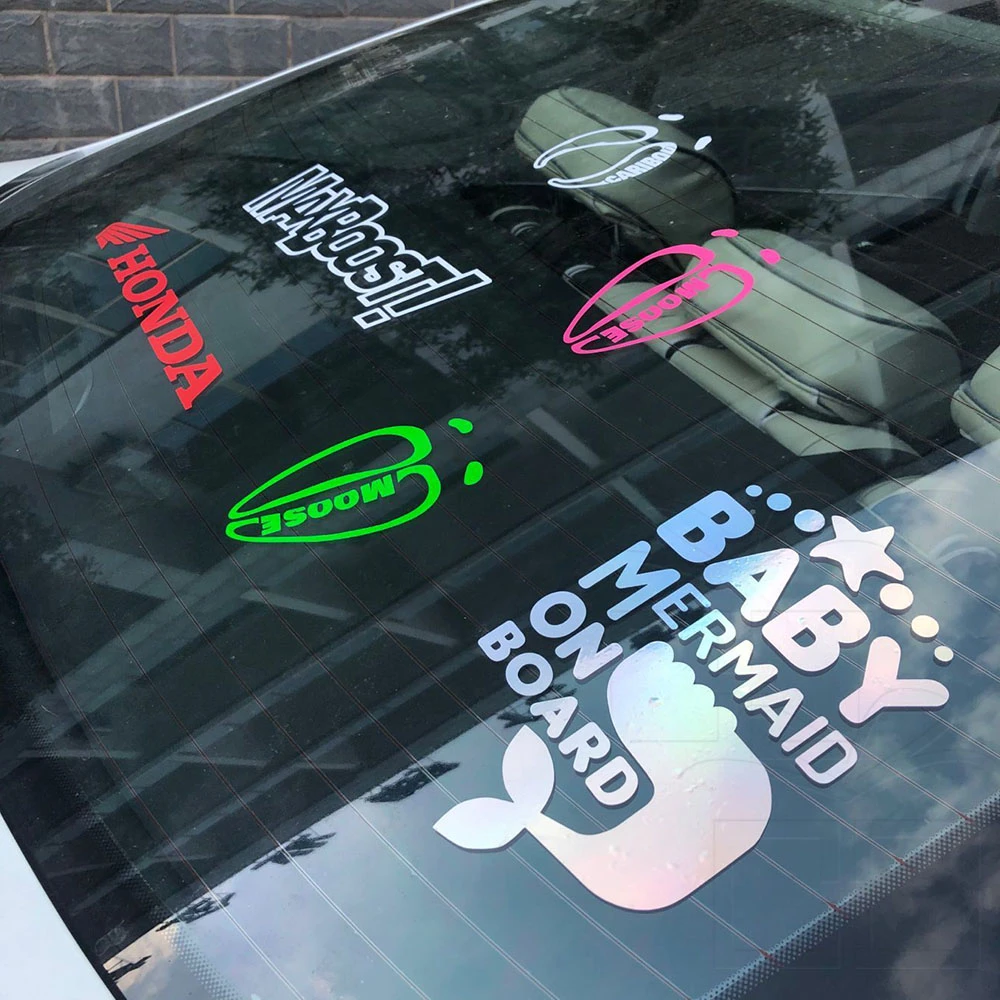 Buy Custom Pvc Car Window Sticker,custom Made Decals Stickers Printed ...