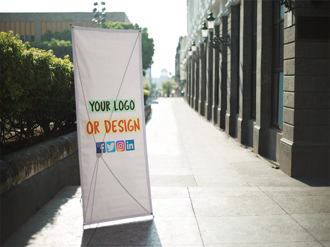 Buy Custom X Frame Stand Display Banner Wholesale Advertising ...