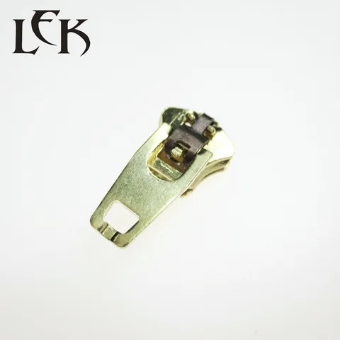 Buy Customize Zipper Head 5 No Hardware Brass Zippers Puller Spring ...