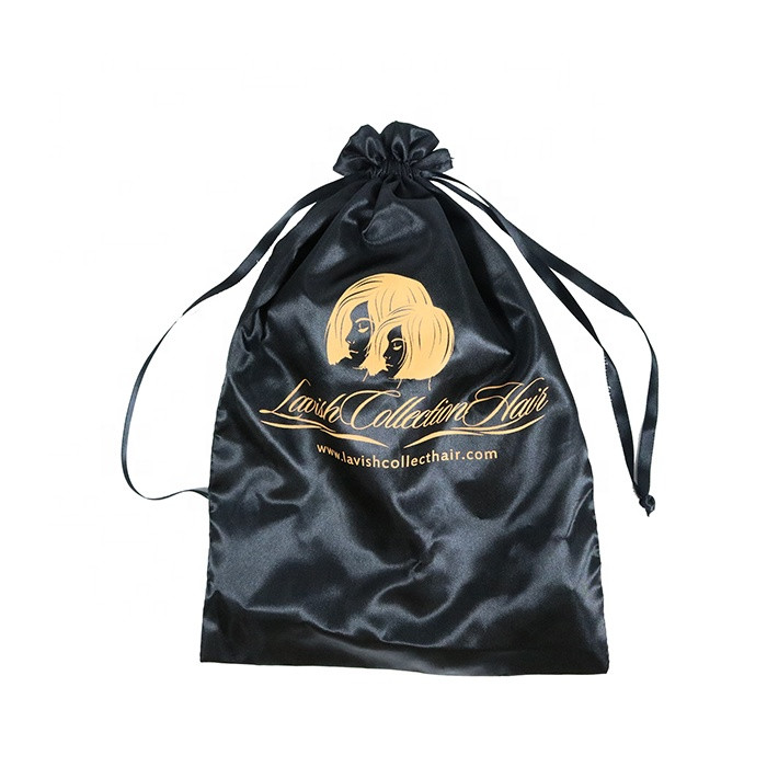 Buy Customized Design Silk Satin Hair Bag, Dust Bag, Small Satin Bag ...