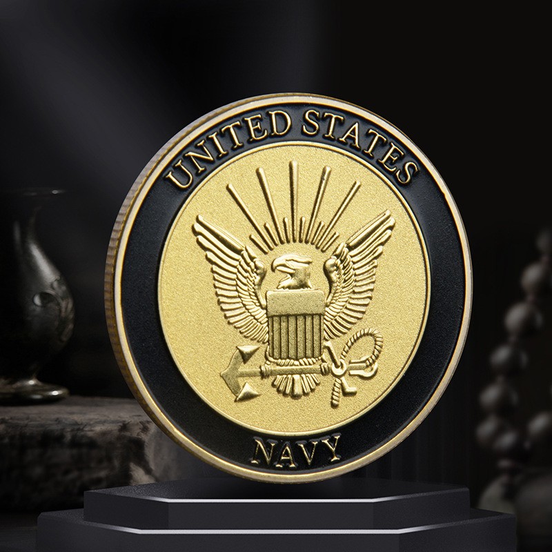 Buy Customized Metal Crafts 3d Army Coin/navy Coin/military Coin ...