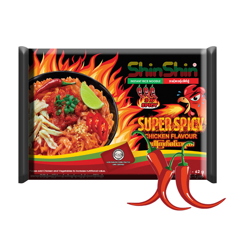Buy Delicious Spicy Shin Shin Super Spicy Chicken Flavour Dried Instant ...