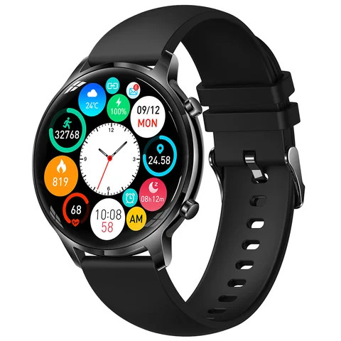Buy Digital Touch Screen Smart Watch Stainless Steel With Heart Rate ...