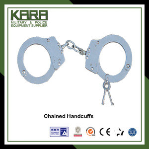 Buy Double Locking Handcuffs Police Metal Handcuffs Stainless Steel ...