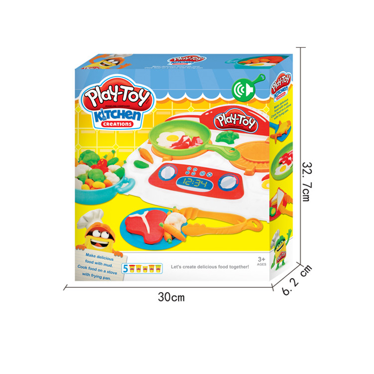Buy Factory Directly Gas Stove Kids Color Clay Modeling Toy Set ...