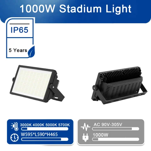 Buy Factory High Power Floodlight 1000w 150lm/w Sonsen Vh Isolation ...