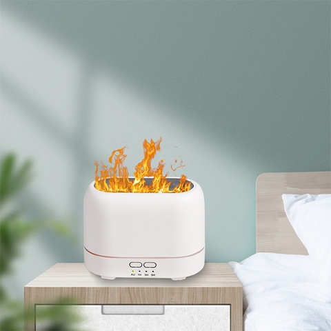 Buy Factory New Mini Flame Air Humidifier 180ml Electric Ultrasonic ...