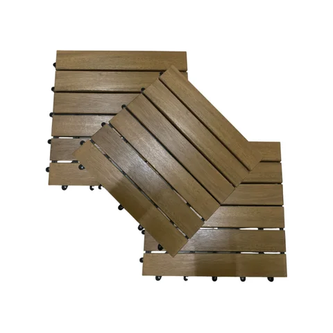 Buy Fast Delivery Composite Decking 6 Slats Outdoor Use Customized ...