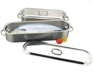 Buy Fish Steamer Pot Picnic Food Steamers Fish Poacher Easy Carry from ...