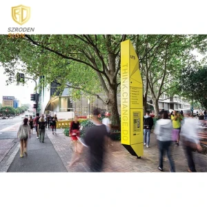 Buy Freestanding Outdoor Directional Pylon Sign Board Wayfinding ...
