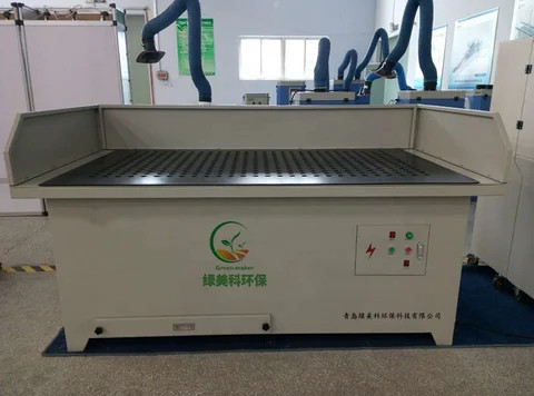 Buy Grinding And Dust Removal Workbench (double Station) from Qingdao ...