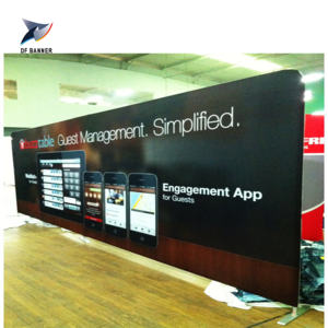 Buy Hot Sale Tension Fabric Display / Exhibition Back Wall / Trade Show ...