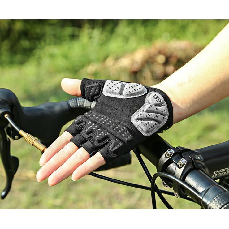 Buy Inbike Custom Breathable Touch Screen Cycling Glove Half Finger ...