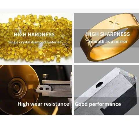 Buy Jewelry Mcd Pcd Diamond Tool Customized V Shape Posalux Diamond ...