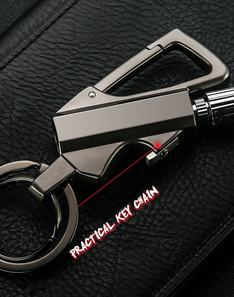 Buy Keychain Multitool With Flint Metal Matchstick Fire Starter Bottle ...