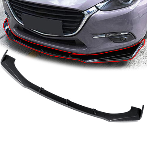 Buy Labio Del Parachoques Delantero Universal Lip Skirt Car Bumper ...