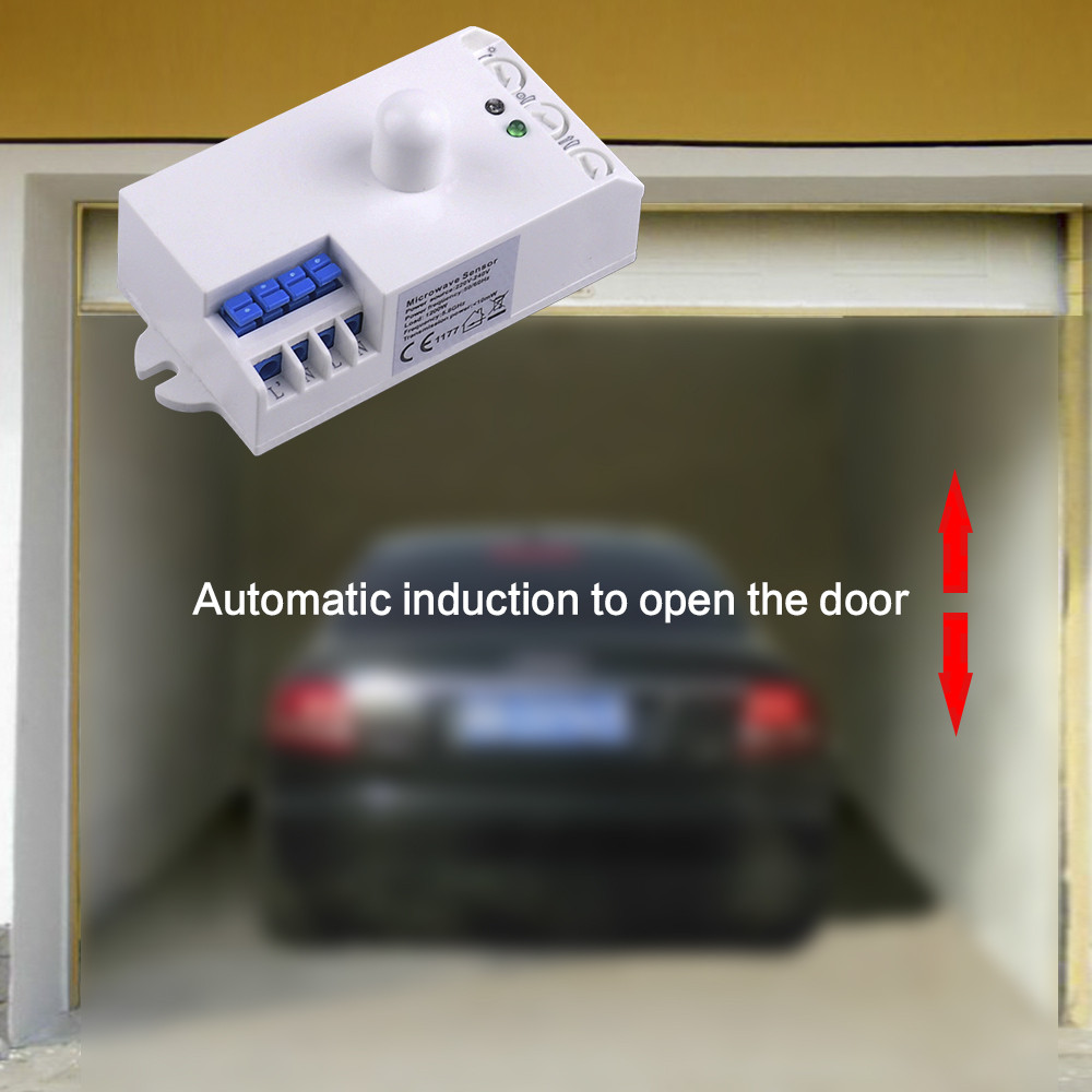 Buy Light Level Microwave Sensor Active Motion Sensor 110v-240v ...