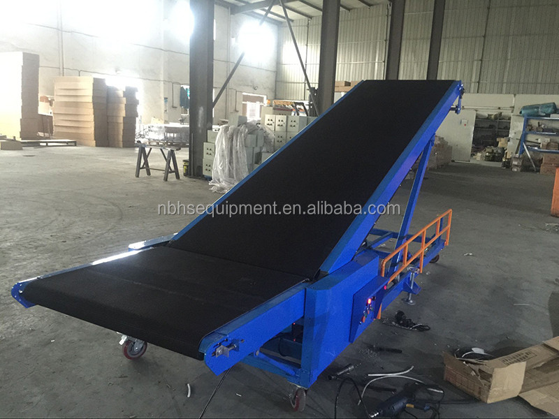 Buy Loading/offloading Inclined Belt Conveyor from Ningbo Hongsheng ...