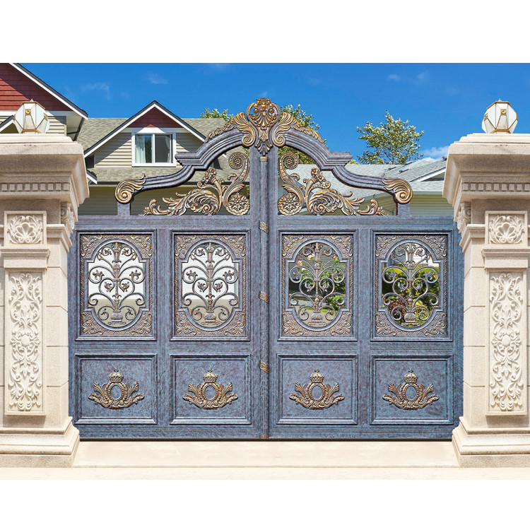 Buy Luxury Gate Design Of Main Gate from Foshan Jinting Door Co., Ltd ...