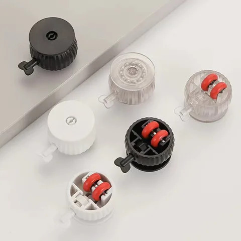 Buy Mini No-punch Paste Universal Pulley With Brake Can Move Silent ...