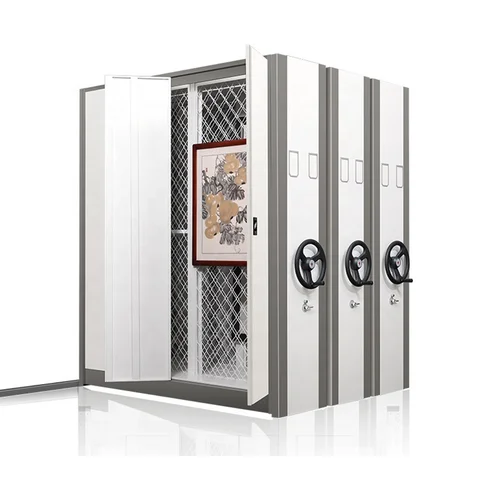 Buy Mobile Shelving System High Density Office Storage Hospital Filing ...