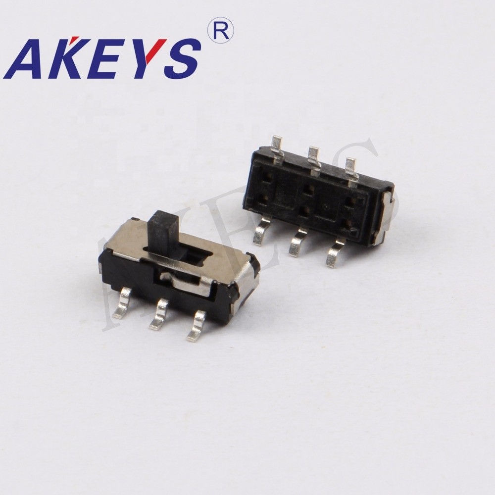 Buy Mst-22d18 Mini Slide Switch 2p2t Smt Smd 6 Pin 2 Position Mini ...