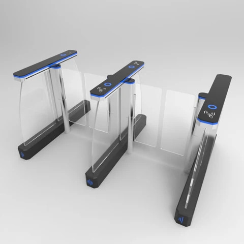 Buy Office Building Lobby Entrance Pedestrian Barrier Gate Face ...