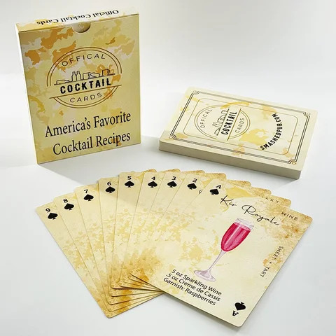 Buy Personalized Custom Design Playing Cards Advertising Larged Jumbo ...