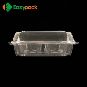 Buy Pet Disposable Plastic Dry Fruit Clamshell Tray With Lid And ...