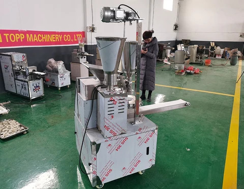 Buy Restaurant Small Automatic Momo Encrushing Forming Stuffing Maker ...