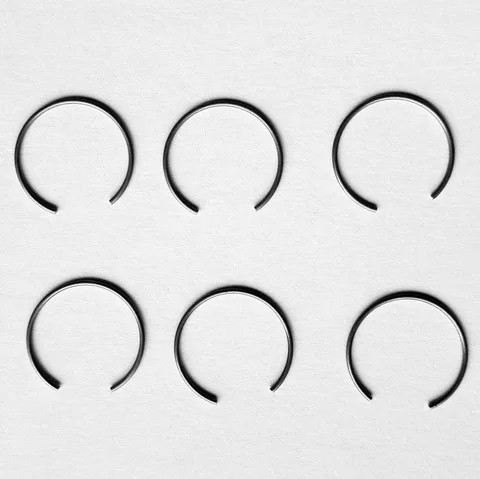 Buy Round Wire C Shaped Circlip Customized Spring Steel Ring Spring ...