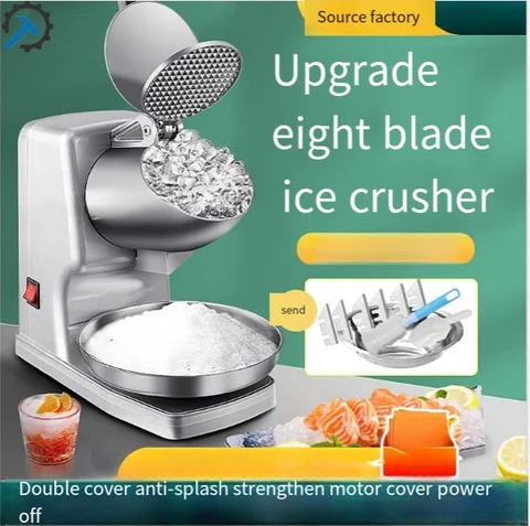 Buy Small Smoothie Milk Tea Shop With Mian Ice Machine Ice Breaker from ...