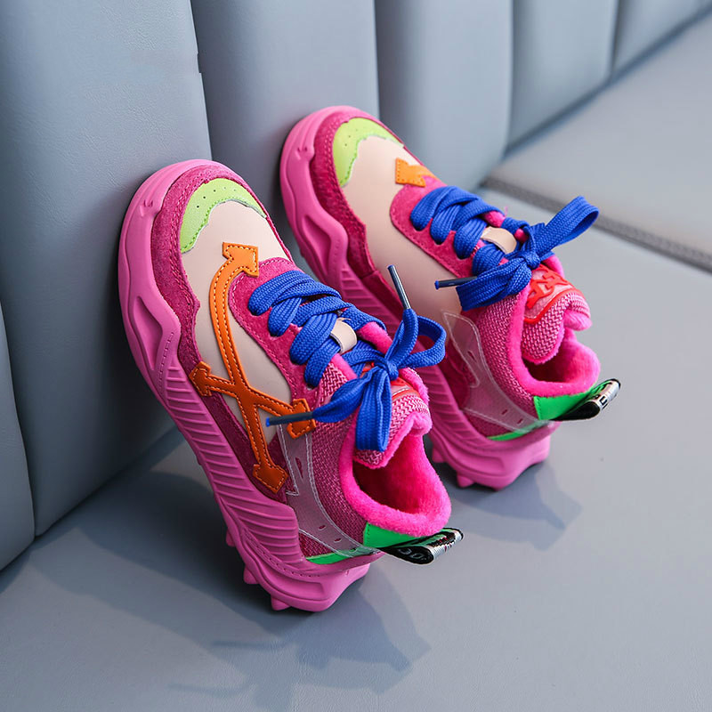 Buy Spring 2020 Girls Boys Lace-up Brand Sneakers Toddler/little/big ...