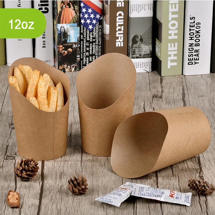 Buy Takeout French Fry Container Food Packaging Cup Disposable Fish And ...