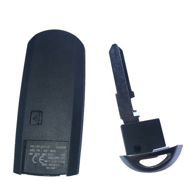 Buy Thkey High Quality 2 Buttons 433mhz 49 Chip Smart Car Key Keyless ...