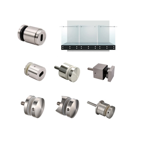 Buy Unikim Aisi316 Glass Railing System Railing Adjustable Standoff ...