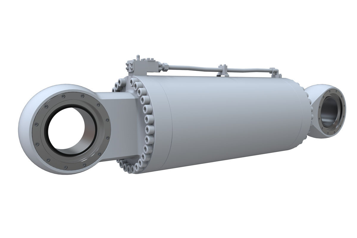 Buy Vertical Stainless Steel Double Acting Piston Motor Grader Low ...