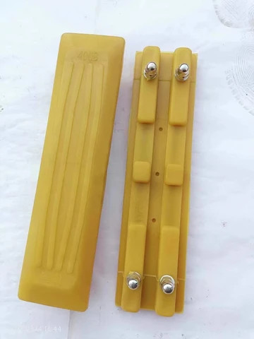 Buy Wear Resistant Cow Tendon Excavator Track Plate Rubber Block Rubber ...