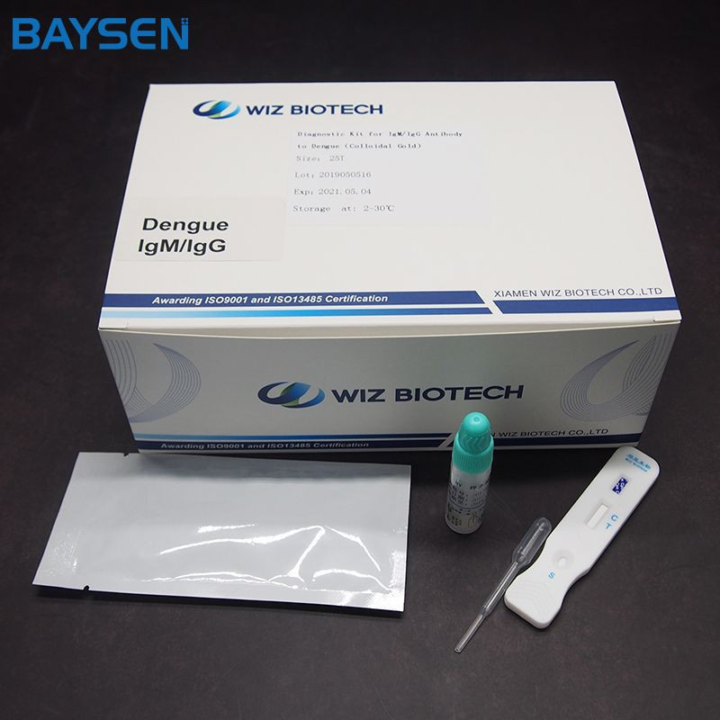 Buy Dengue Igm Igg Rapid Test Kit One Step Antibodies Dengue Virus Test ...