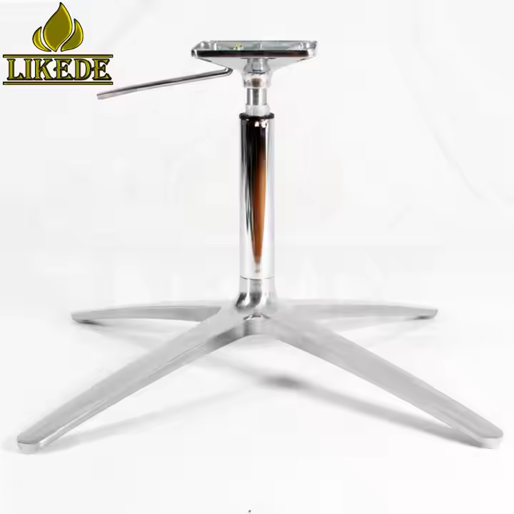 Buy Durable 4 Feet Adjustable Aluminum Chair Base New Sofa Metal Legs ...