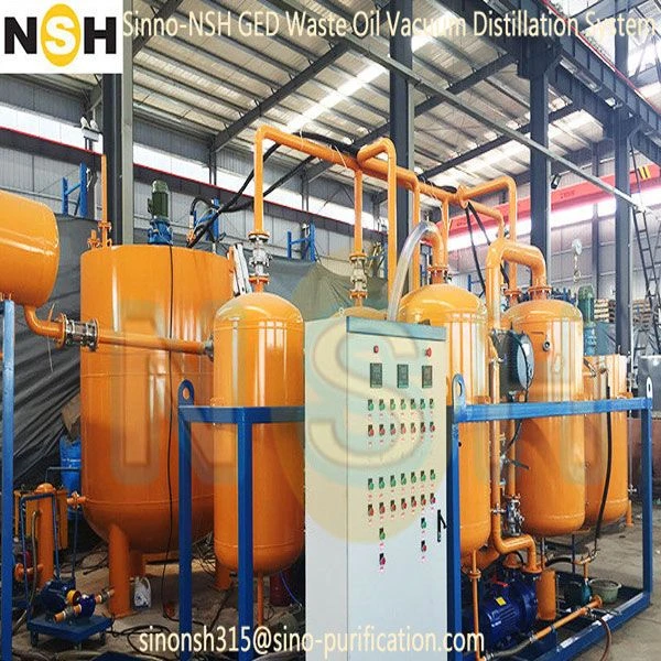 Buy Waste Oil Vacuum Distillation System Waste Oil Recycling System ...