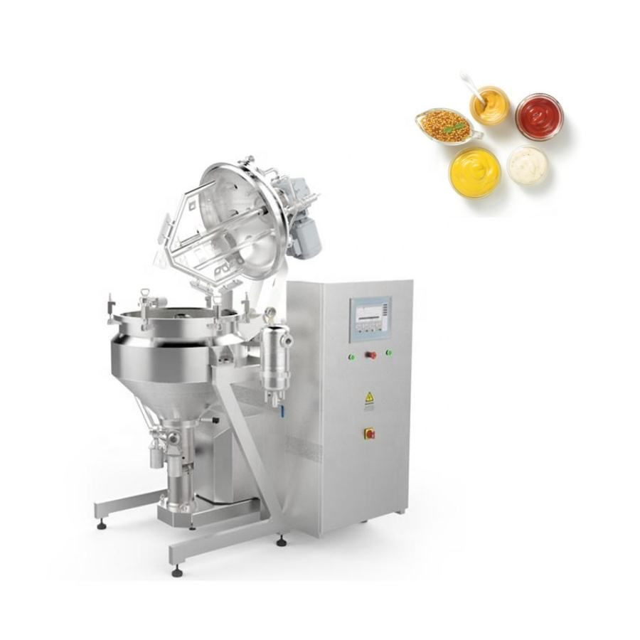 Buy 500kg 1000kg Mayonnaise Making Machine Food Sauce Vacuum ...