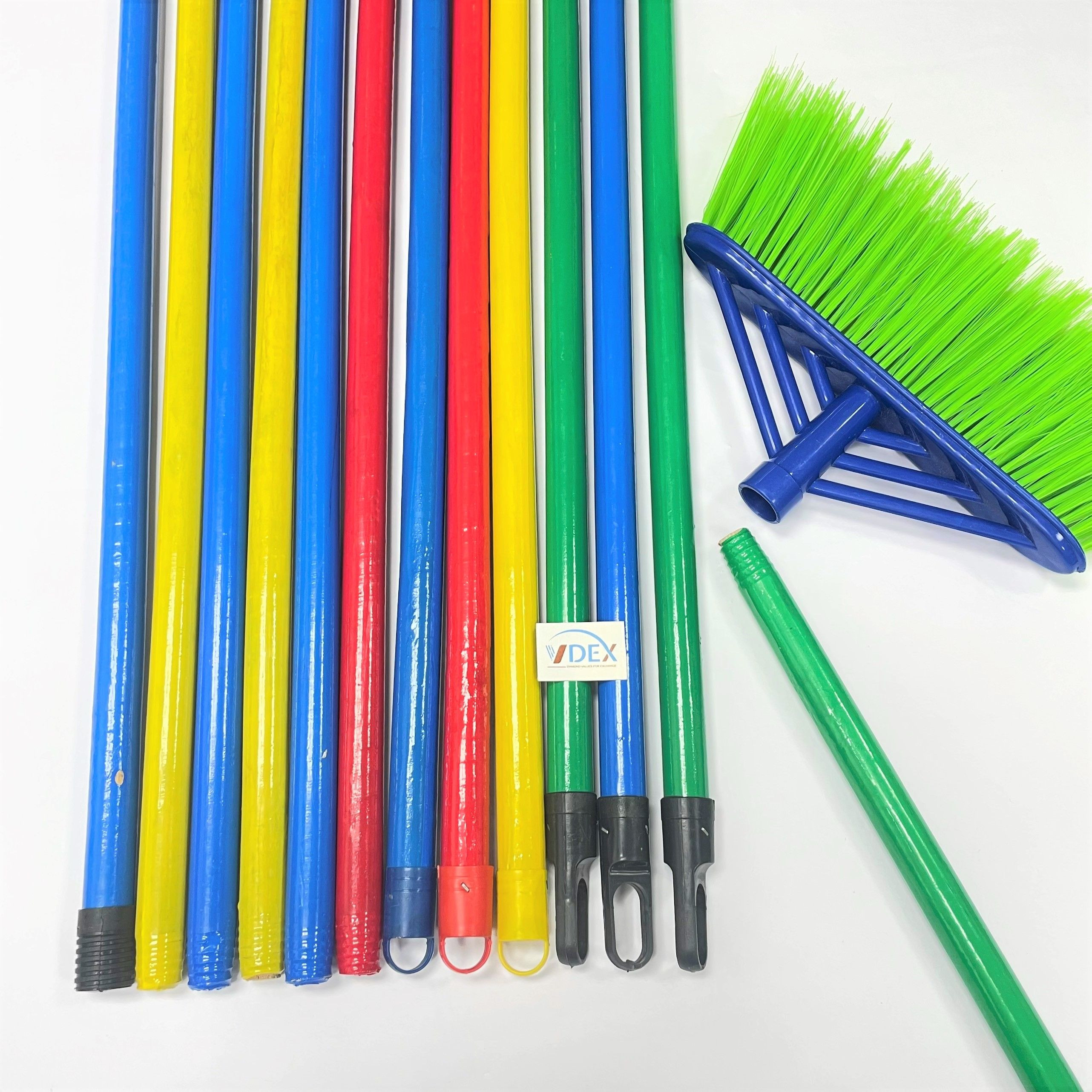 Buy Color Broomsticks High Quality Wooden Broom Handles Mop Sticks From ...