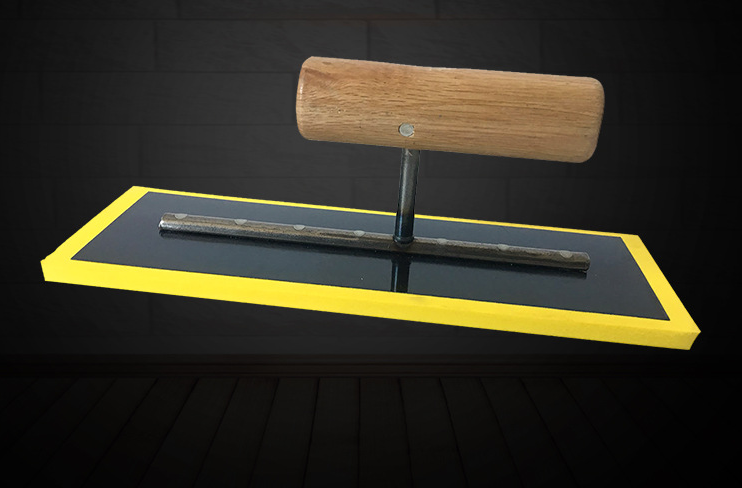 Buy Eva Foam Trowel With Double-sided Stainless Steel Blade Wood Handle Squared Construction ...