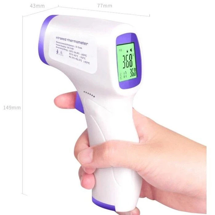 Buy Non-contact Infrared Thermometer With Ce,fever Alarm, Lcd Instant Reading,digital Forehead ...