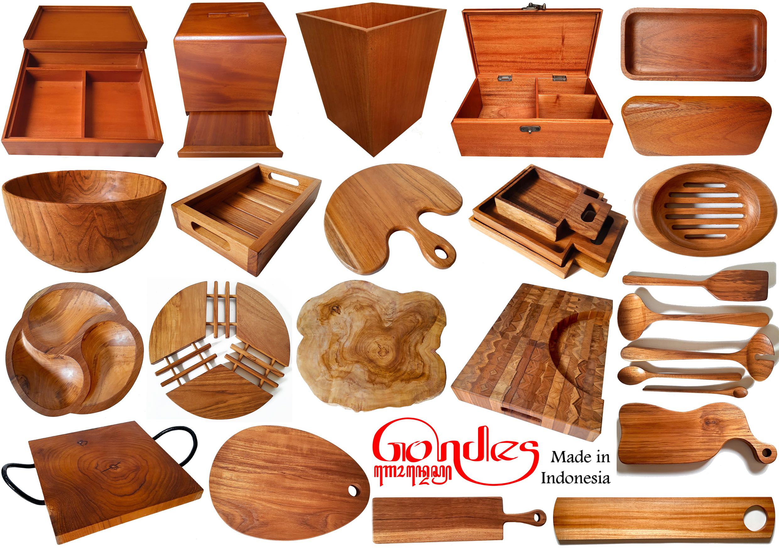 Buy Wooden Crafts Houseware Wood Crafts from Gondes, Indonesia ...